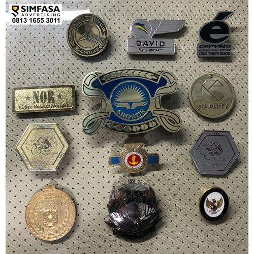 Jual Pin Kuningan | Lencana | Etching | Pin Custom | Pin Kerah | - Kota ...