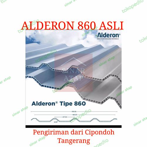 Jual ATAP ALDERON 860 DOFF SETENGAH METER - PUTIH DOFF - Kota Tangerang ...