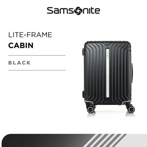 Promo Koper Samsonite Lite frame Spinner 55/20 inch Cabin Size TSA lock - Blue - Kota Tangerang ...