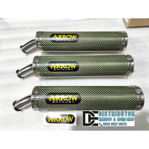Jual Silincer Arrow Carbon Kevlar original ITALIA model new logo baru - Kota Tangerang Selatan ...
