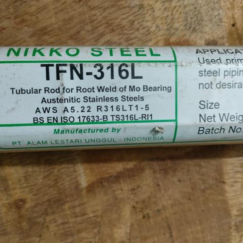 Jual Nikko Steel TFN-316L 2.2mm x 1000mm equivalen TGX 316L - Kab ...