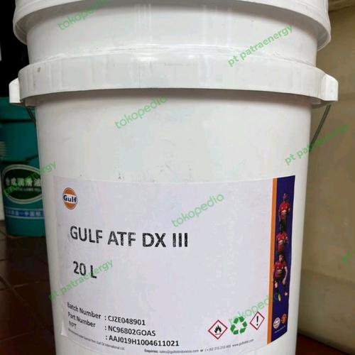 Jual Automotive Transmission Fluid GULF ATF DEX III - Jakarta Timur ...
