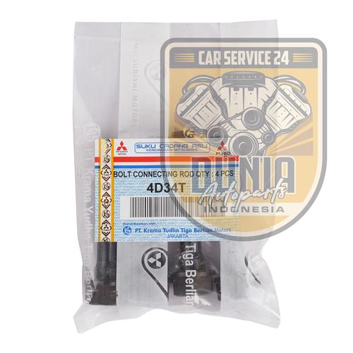 Jual BAUT BOLT CONROD CONNECTING ROD STANG TANGAN SEHER PISTON 4D34T ...