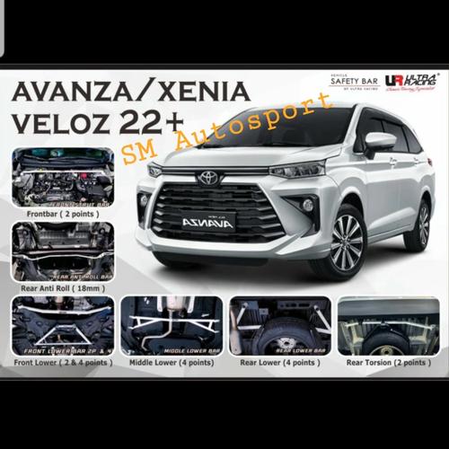 Jual ULTRA RACING Chassis Tuning Safety Bar Stabilliser AVANZA VELOZ ...