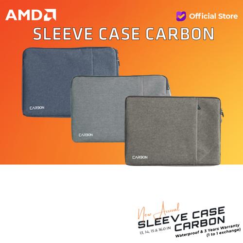 Promo LAPTOP SLEEVE CASE CARBON SOFTCASE 3 WARNA WATERPROOF - 13 - 14 ...