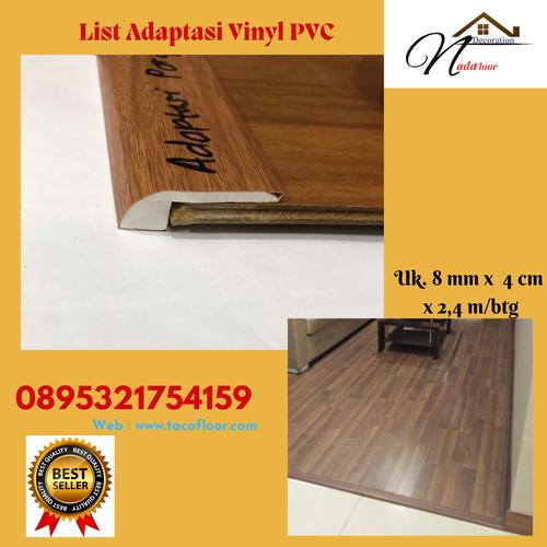 Jual List Adaptasi Parket dan SPC PVC MDF 2,4 Meter Warna Custom ...