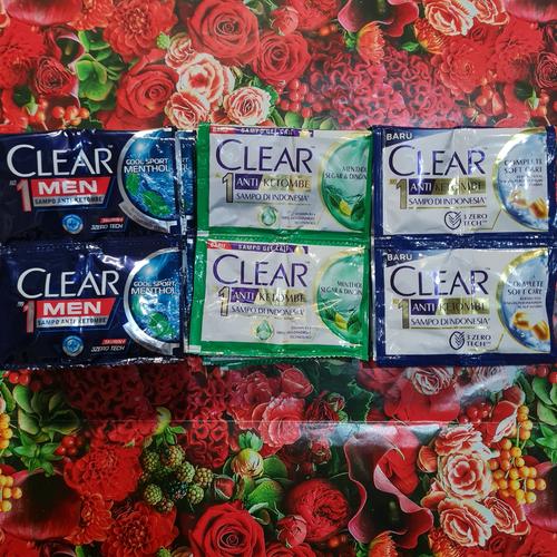Jual UNILEVER | CLEAR shampo sachet 2x5ml - Biru - Kota Bandung - TOKO ...