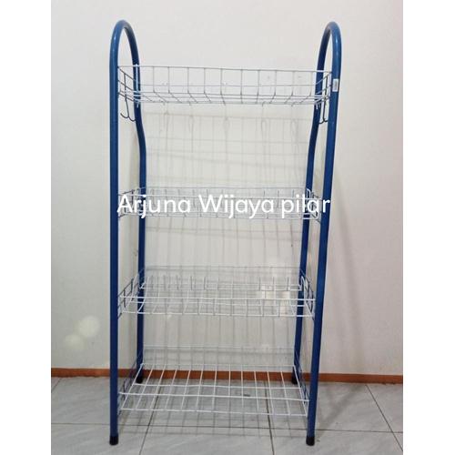 Jual Rak Piring besi Dragon susun 4 Naga Mas - Biru - Kab. Bekasi ...