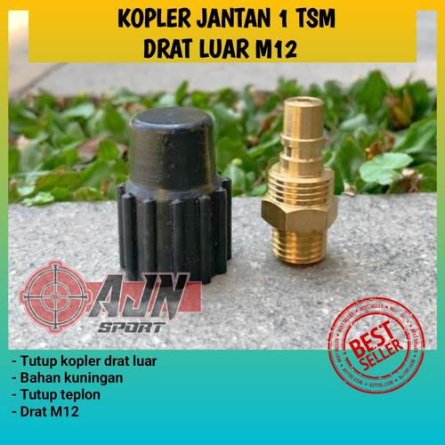 Jual Kopler jantan 1tsm drat luar - Kopler jantan 1tsm drat M12 ...