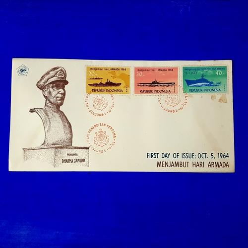 Jual Prangko INDONESIAN NAVY 1964. Mengenang Pertempuran Laut Arafuru ...