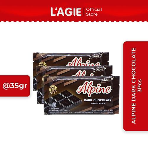 Jual Lagie Coklat Hitam Alpine Dark Chocolate 3x35gr - Kota Bandung ...