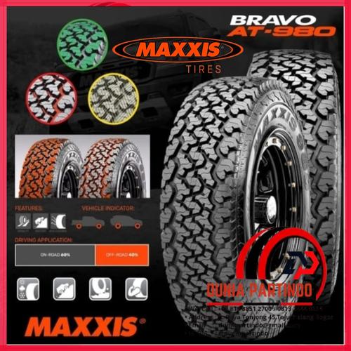 Jual Ban Mobil MAXXIS BRAVO AT-980 uk 275/65 R18 Chat Diskon Untuk ...