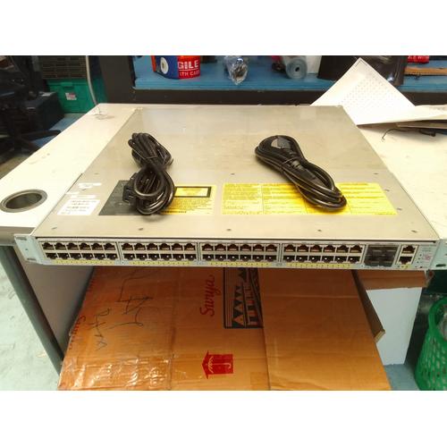 Jual SWITCH CISCO CATALYST 4948E 48PORT X 10/100/1000 RJ45 4 SFP ...