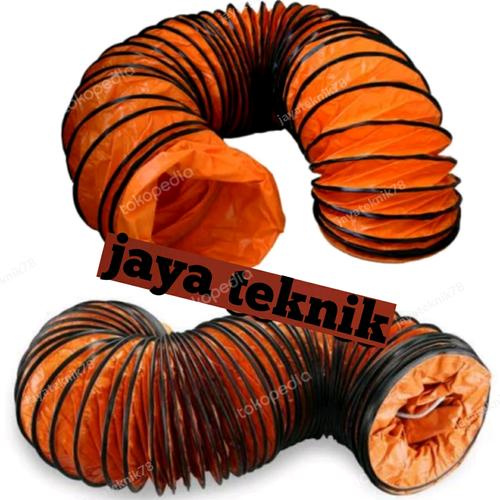 Jual selang Portable 24 Inch / Flexible duct Hose 5 meter ventilator ...