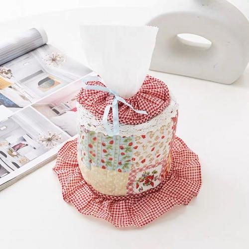 Jual tempat tissue patchwork country style bahan kain dengan berbagai ...