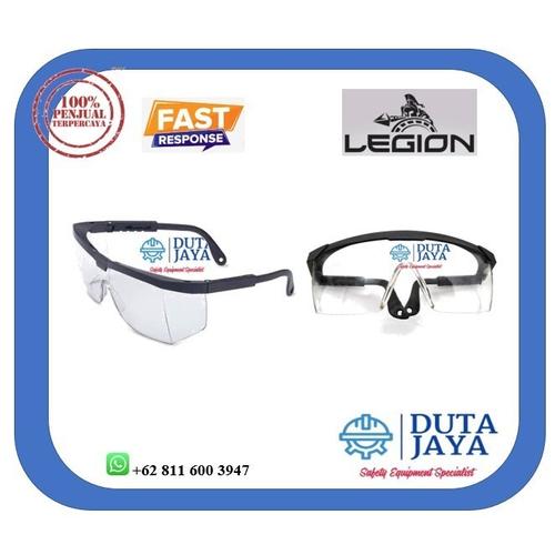 Jual Kaca Mata Safety LEGION / GOSAVE / ECO CLEAR - Clear bening ...