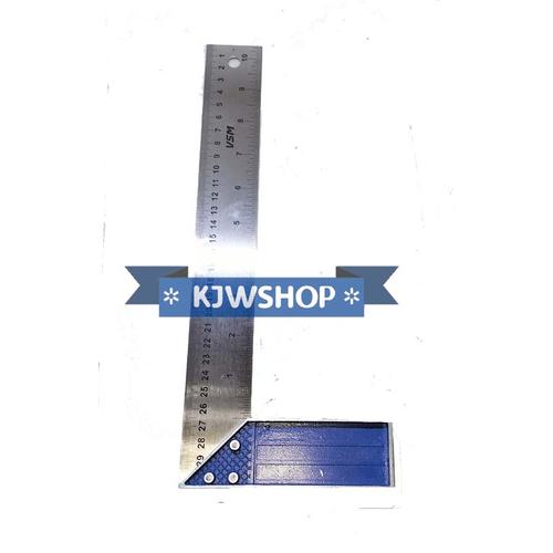 Jual Penggaris Siku Tukang / Siku Teknik Stainless 12" merk BLITZ ...