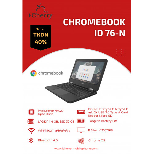 Jual iCherry chromebook id76n - Kab. Deli Serdang - iCherry indonesia ...