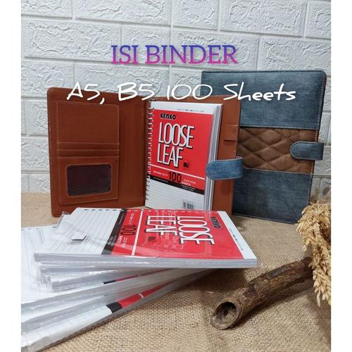 Jual Kertas Isi Binder A5, B5 100 sheets, Kertas Binder B5 100 sheets ...