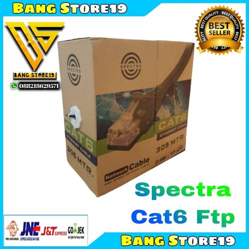 Jual Kabel LAN Spectra FTP STP Cat6 305M Cat 6 Outdoor Gigabit - Cat5 ...