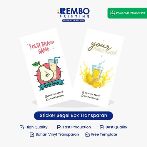Jual CETAK STICKER SEGEL BOX TRANSPARAN - Vinyl, 4 x 8 - Jakarta Timur ...