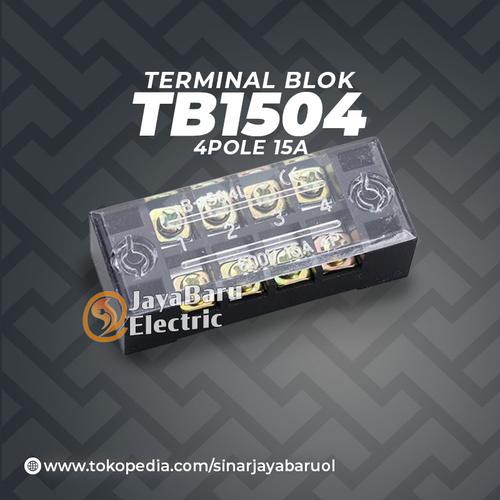 Jual Terminal Block Terminal Blok 4P 4 Pole 15A TB1504 - Jakarta Barat - Sinar Jaya Baru_NEW ...