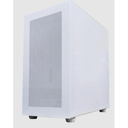 Jual CUBE GAMING FINOS WHITE - mATX CASE - FRONT SIDE MESH PANEL PSU ...
