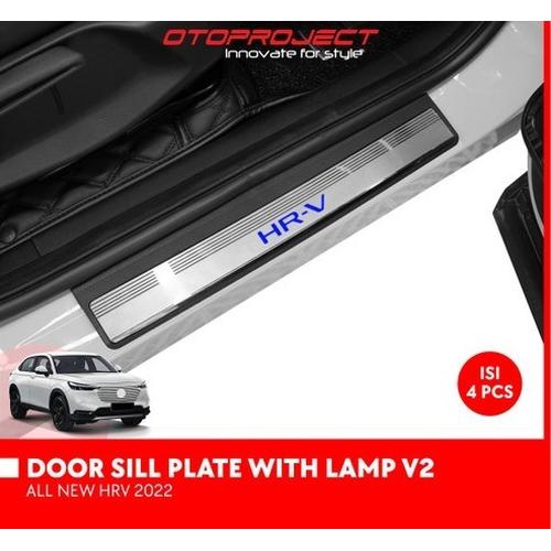 Jual Sill plate samping All New HRV 2022 UP with LED Lamp V2 Otoproject ...