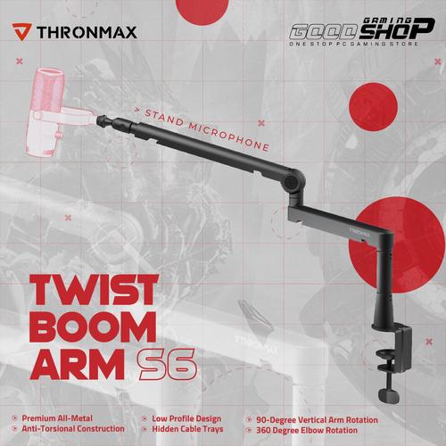 Promo Thronmax Twist Boom Arm S6 / S 6 - Stand Microphone Cicil 0% 3x ...