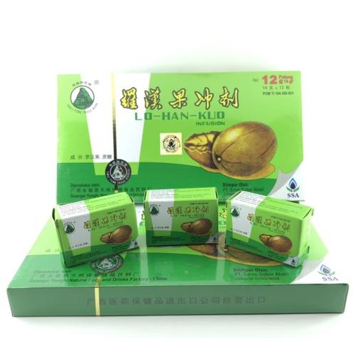 Jual Lo Han Kuo Infusion Box - Meredakan panas dalam yang disertai ...