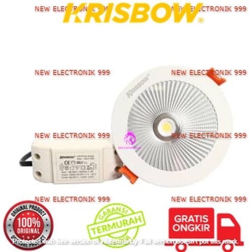 Jual Krisbow Lampu DOWNLIGHT LED HIGHPOWER 30W COB 5000K Cool Daylight ...