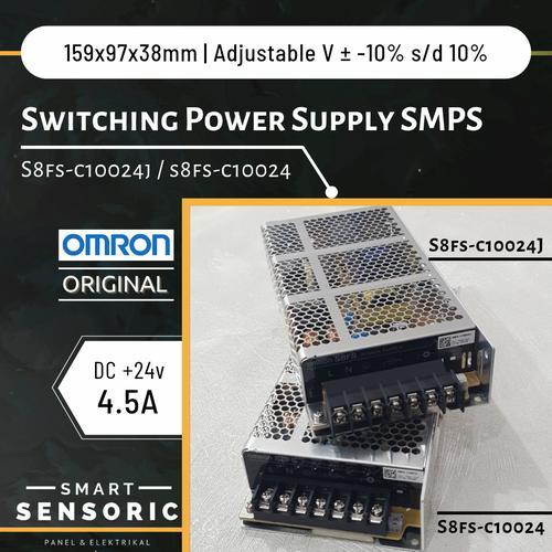 Jual Omron S8FS-C10024J Switching Power Supply 24v 4.5a adaptor nes lrs - S8FS-C10024J - Jakarta ...