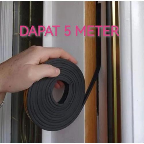 Jual KARET PEREDAM NOISE PINTU JENDELA ALUMINIUM KAYU DOOR SEAL - tipe ...