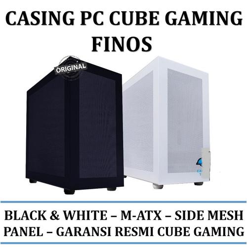Jual CUBE GAMING FINOS - mATX - FRONT & SIDE MESH PANEL - PSU COVER ...