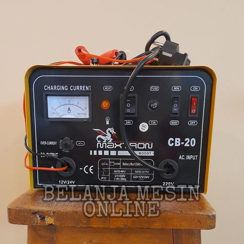 Jual Battery charger maxtron CB 20 Ampere / Charger aki - Jakarta Barat ...