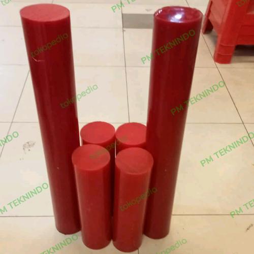Jual PU ROD Merah 100mm x 100cm / Polyurethane Red Batangan - Jakarta ...