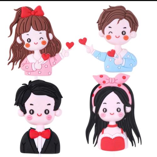 Jual Topper Remaja, Topper Couple, Hiasan Kue Anak Remaja, Boy, Girl ...