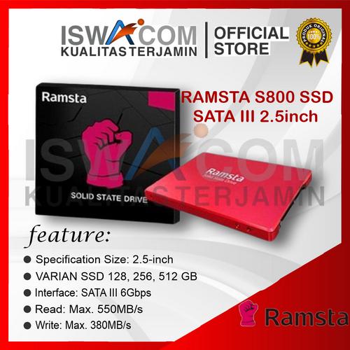 Jual SSD RAMSTA SATA 3 128GB-256GB-512GB NEWW - 256GB - Kota Surabaya ...