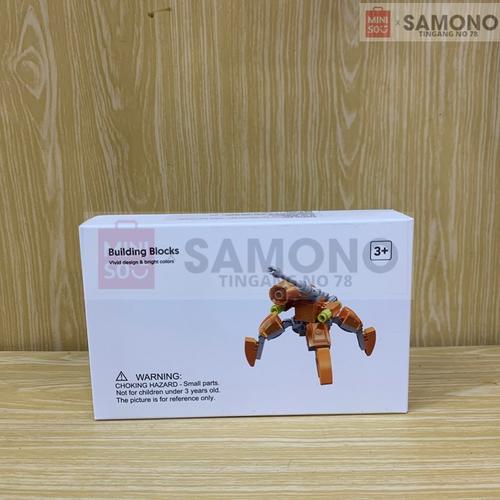 Jual Miniso Mini Transformable Robot-Buildingbl (The Spider) 66pcs ...