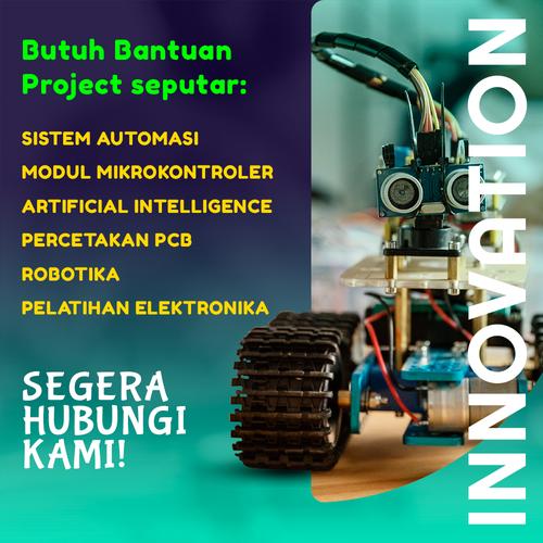 Jual Proyek Elektronika Mikrokontroler Arduino Sistem Automasi Robotika