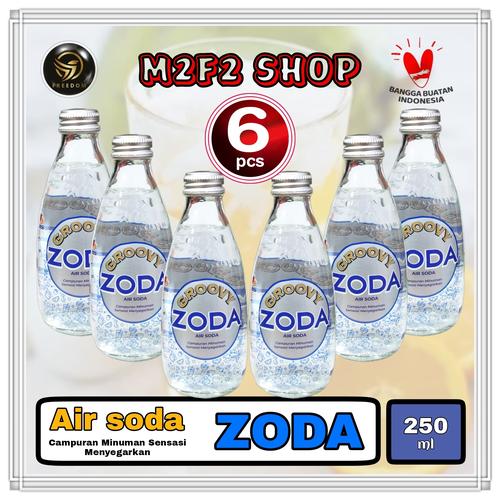 Jual ZODA Minuman Air Soda Botol Beling - 250 ml (Harga 6 Pcs ...