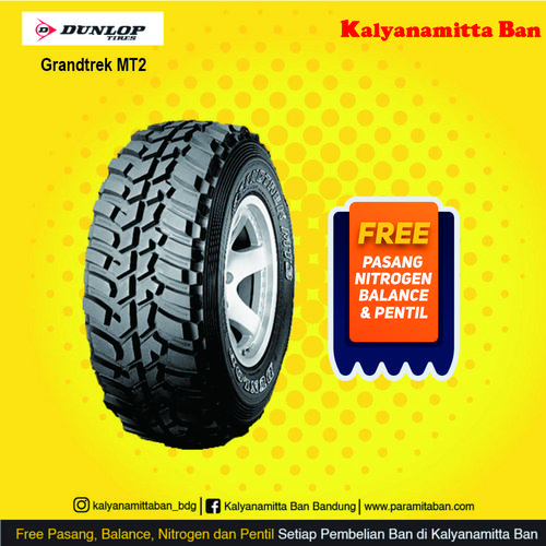 Promo Ban Offroad Dunlop 265/65 R17 MT2 Ban Mobil Hilux, Fortuner ...