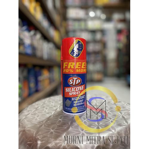 Jual STP Silicone Spray Lubricant Pelumas Semprotan Silikon 300 mL ...