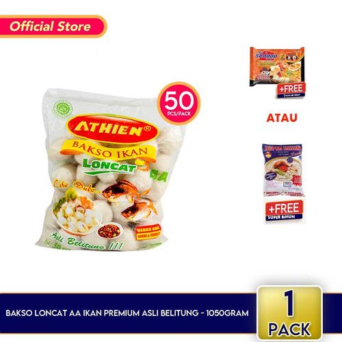 Jual ATHIEN x MIE SEDAAP Bakso Loncat AA Ikan Premium + Spicy Laksa ...
