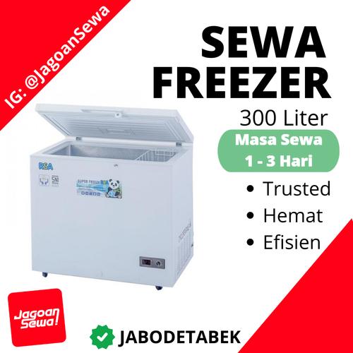 Jual RENTAL (1 - 3 Hari) Freezer Box 300 Liter RSA CF 310 GEA Sharp ...
