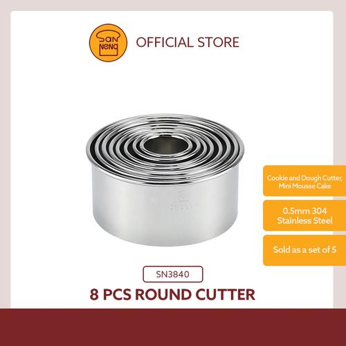 Jual Sanneng SN3840 - Round Fluted Cutter (Electrolysis) 8Pcs/Set ...