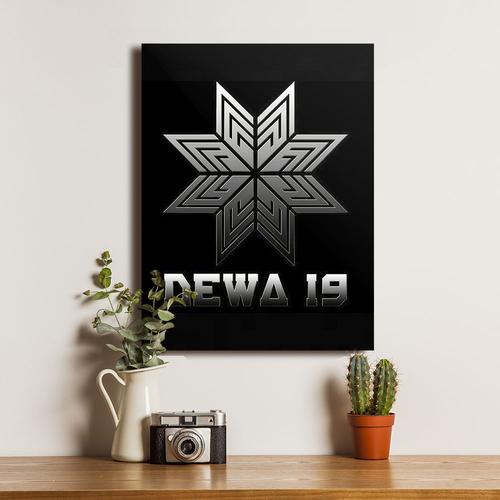 Jual Poster Logo Band Dewa 19 Laskar Cinta - Dekorasi Hiasan Dinding ...