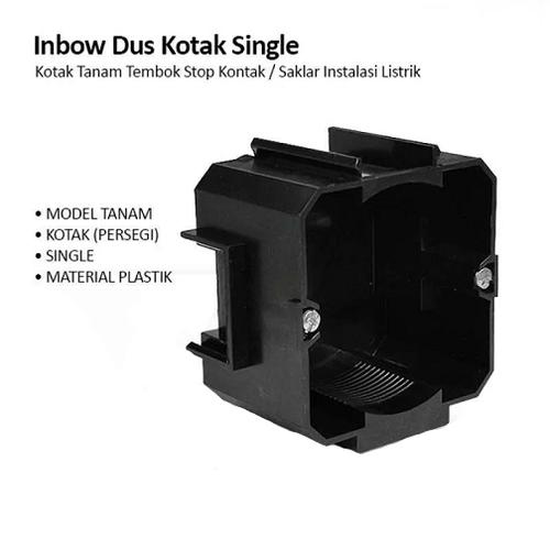 Jual Inbowdus / Inbow / Mangkok Listrik / Rumah Colokan saklar Segi ...