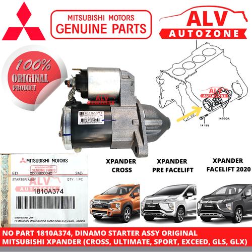 Jual DINAMO STARTER STATER ASSY ORIGINAL Mitsubishi Xpander 1810A374 ...