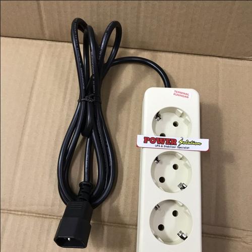 Jual Kabel Power Converter UPS APC C14 to Stopkontak 3 socket - Jakarta ...